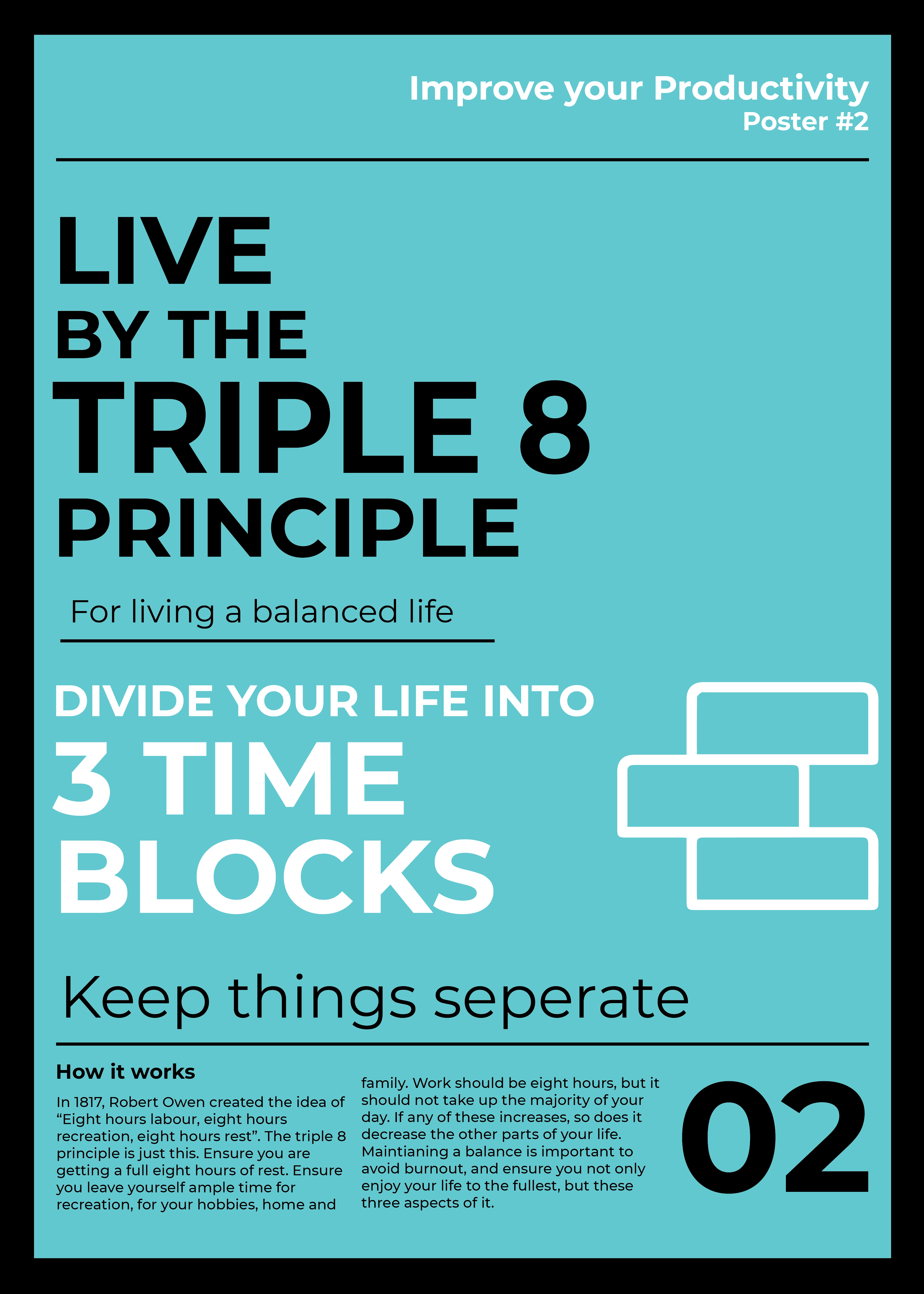 Productivity Posters – experiments in performance. – Max Killoh Creative